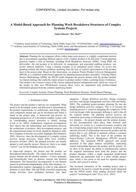 A-Model-Based-Approach-for-Work-Breakdown-Structure-WBS-of ...