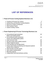 Air-Cooled Heat Exchangers Configurations - GEA Heat Exchangers
