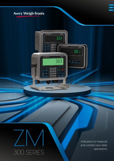ZM300 Series Indicator Literature (DE-En) - Avery Weigh-Tronix