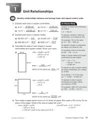 Chapter 5: Measuring Length and Time - Nelson Math 6