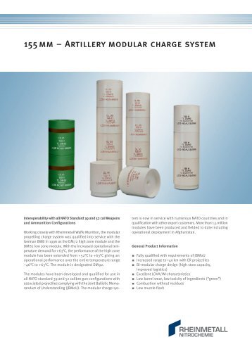 Bi-modular Charge System for Calibre 155 mm I. - Advances in ...