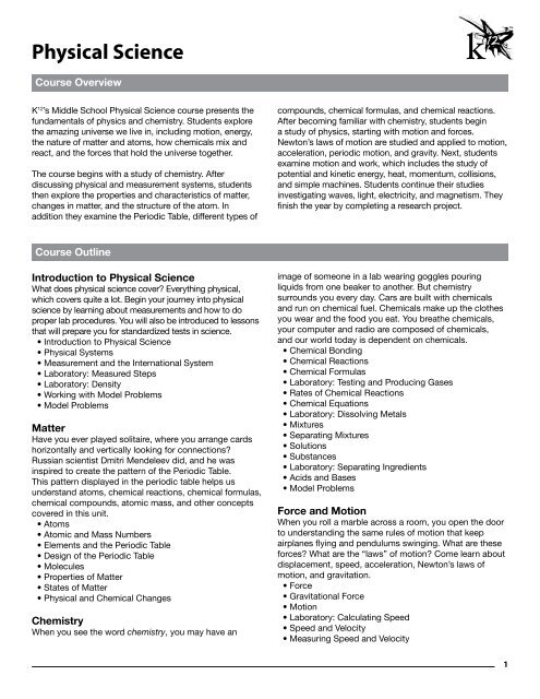 Physical Science Picture Of The Day