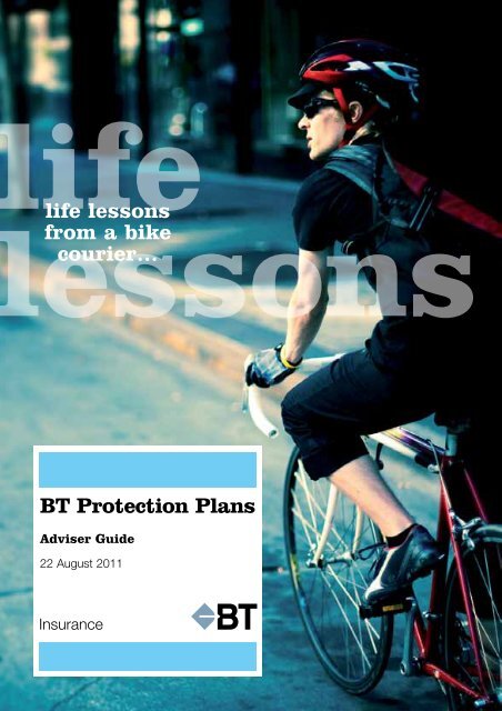 BT Protection Plans Adviser Guide 220811 - riskinfo