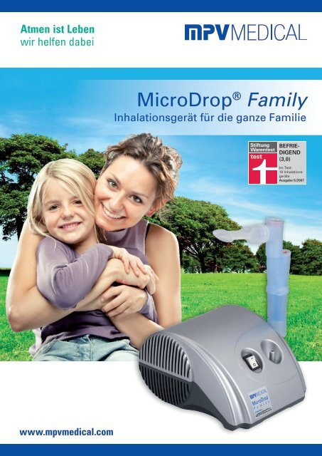 MicroDrop® Family - MPV MEDICAL GmbH