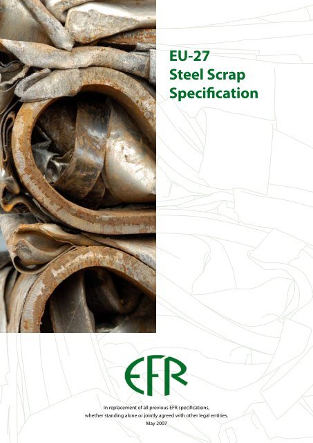 EU-27 Steel Scrap Specification - EFR European Ferrous Recovery ...