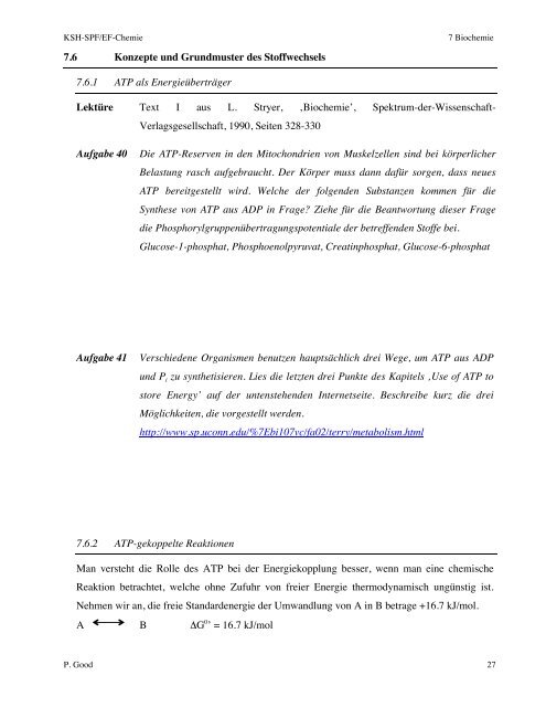 Biochemie