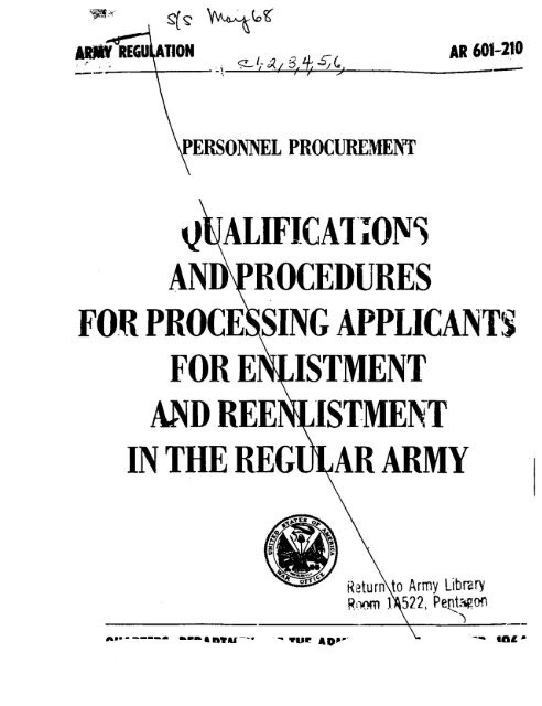 16 Sept 1964 - Washington Headquarters Services