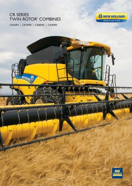 CR SERIES TWIN ROTOR® COMBINES - New Holland
