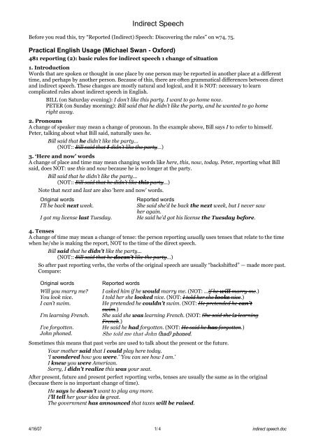 Reported Speechpdf