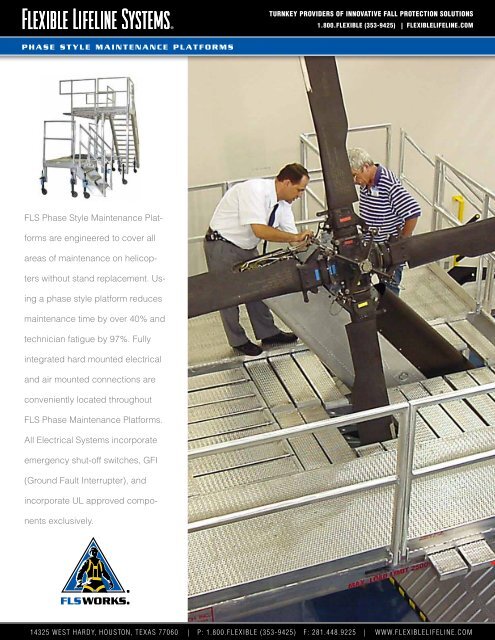 Full Phase Platforms - Flexible Lifeline Systems