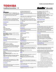 Detailed PDF Specifications - Campus Computer Store
