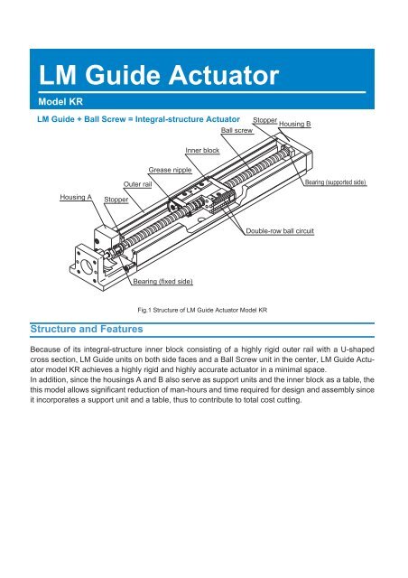 LM Guide Actuator - LM Systems