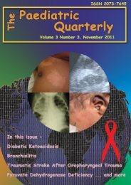 STANDARD PAEDIATRIC OBSERVATION CHART 3 - 12 MONTHS ...