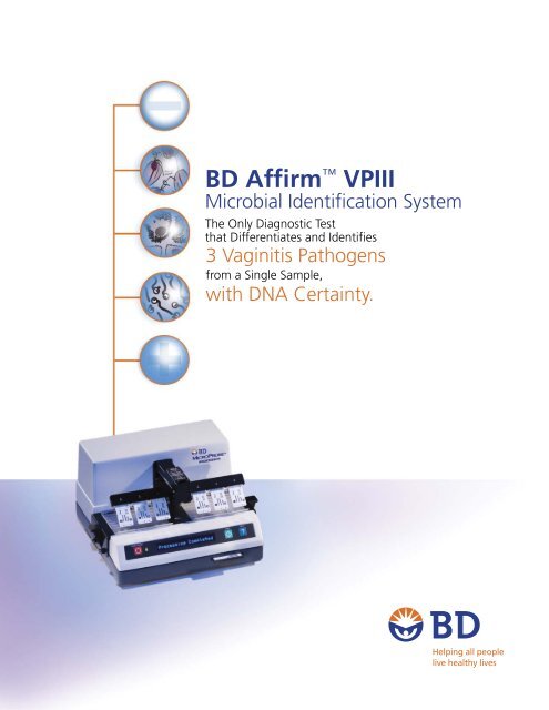 BD Affirm VPIII Microbial Identification System