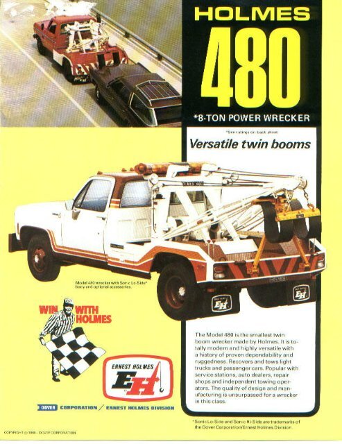 Holmes - Model 480 - mechanical wrecker