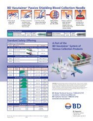 BD Vacutainer® Plus Plastic Citrate Tube Draw Volume