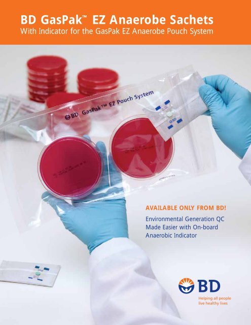 BD GasPakâ„¢ EZ Anaerobe Sachets