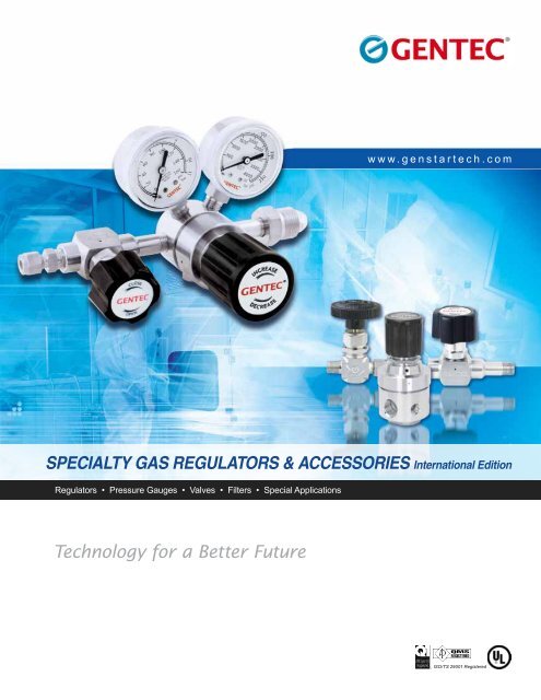 Specialty Gas Regulators