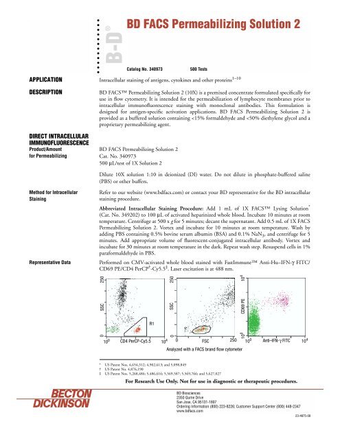 BD FACS Permeabilizing Solution 2 - BD Biosciences