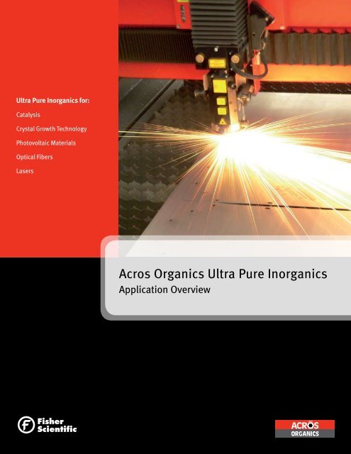 Acros Organics Ultra Pure Inorganics