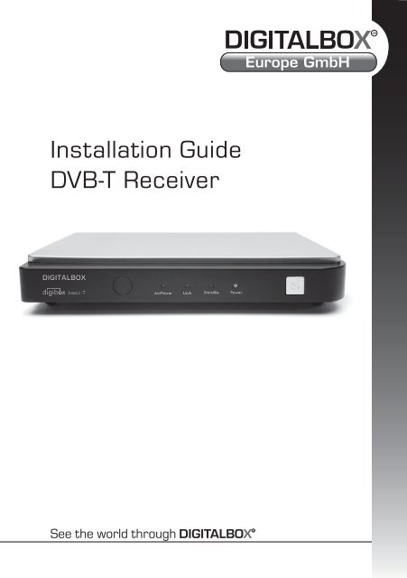 Installation Guide DVB-T Receiver - Digitalbox