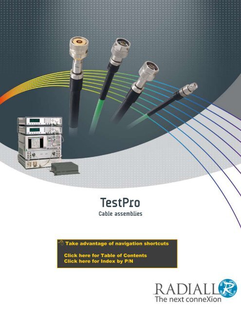 TestPro Cable assemblies