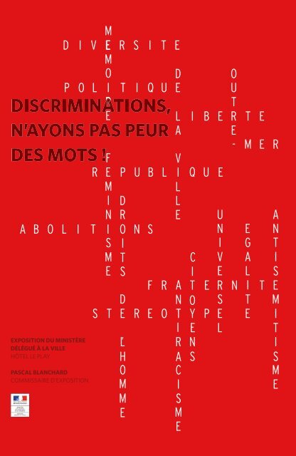 Discrimination, n'ayons pas peur des mots - Ministère de l'Egalité ...
