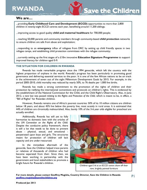 Rwanda Education NGO Coordination Platform