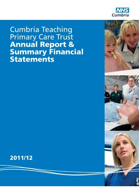 NHS Cumbria Annual Report 2011-12