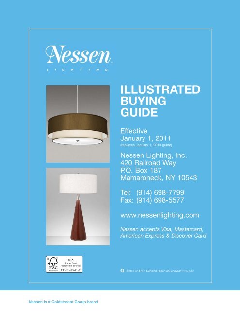 ILLUSTRATED BUYING GUIDE - Nessen Lighting