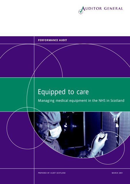 Managing medical equipment in the NHS (PDF ... - Audit Scotland