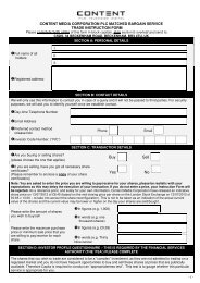 CREST TRANSFER FORM - CAPITA Share Dealing Services