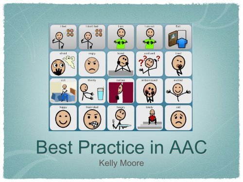 Ten Tips for Best Practice in AAC - More Than Gadgets