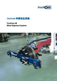 TruckCam Camera Wheel Alignment Basic System - TruckCam AB ...