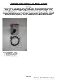 7. HICAPS response codes