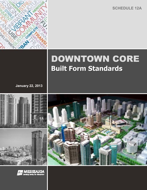 Downtown Core Built Form Standards - City of Mississauga