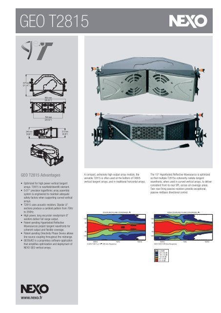 geo t2815 data sheet - Nexo