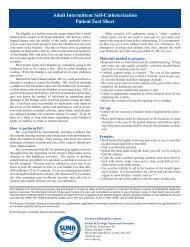 Suprapubic Catheter Replacement - SUNA