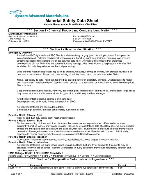 AmberStrandÂ® Silver Clad Fiber - Metal Clad Fiber