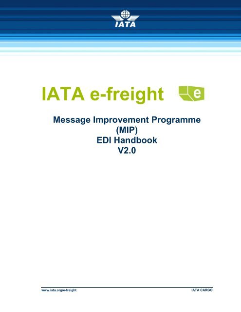 table of contents - IATA