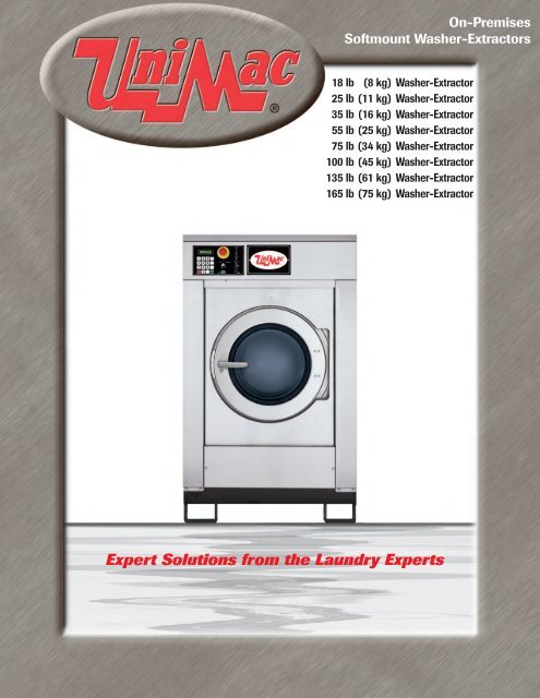 Unimac Washer Unimac 35lb Front Load Washer