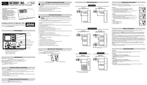 SC3001 N/L - ICM Controls