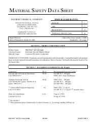 TECTYL 891D CLASS II MSDS - Daubert Chemical Company, Inc.