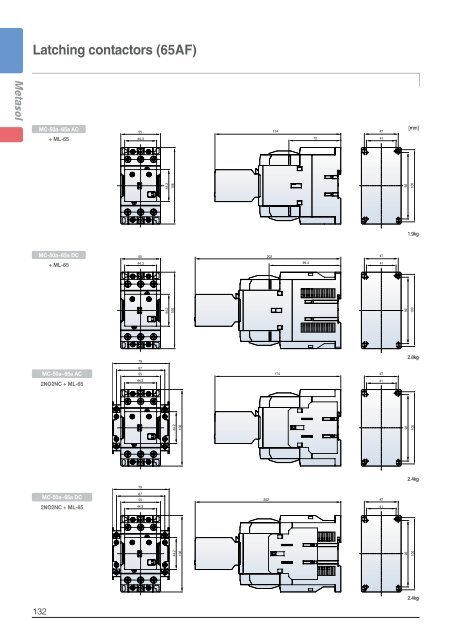 Latching contactors (65AF
