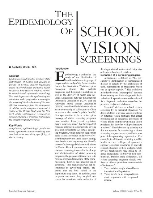 13-3 Mozlin.pdf - Optometric Extension Program Foundation