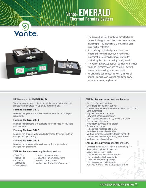 Download Brochure - Vante