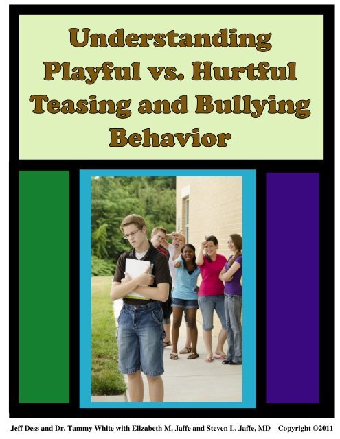 Understanding Playful vs. Hurtful Teasing and Bullying Behavior