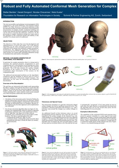 Robust and Fully Automated Conformal Mesh Generation ... - Speag