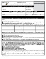 Modelo SC 2916 - Departamento de Hacienda