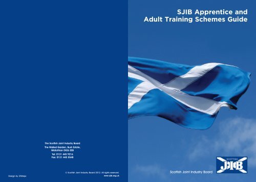 SJIB Apprentice and Adult Training Schemes Guide - Scottish ...